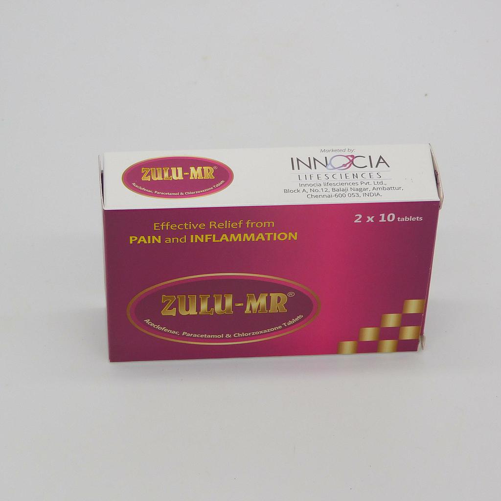 Zulu Mr Tabs 20’s – Whitecross Pharmaceuticals