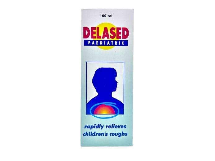 Delased Paediatric 100ml – Whitecross Pharmaceuticals