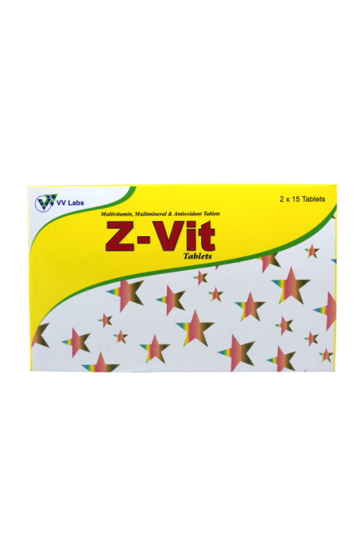 Z-Vit Tablets 30’s – Whitecross Pharmaceuticals